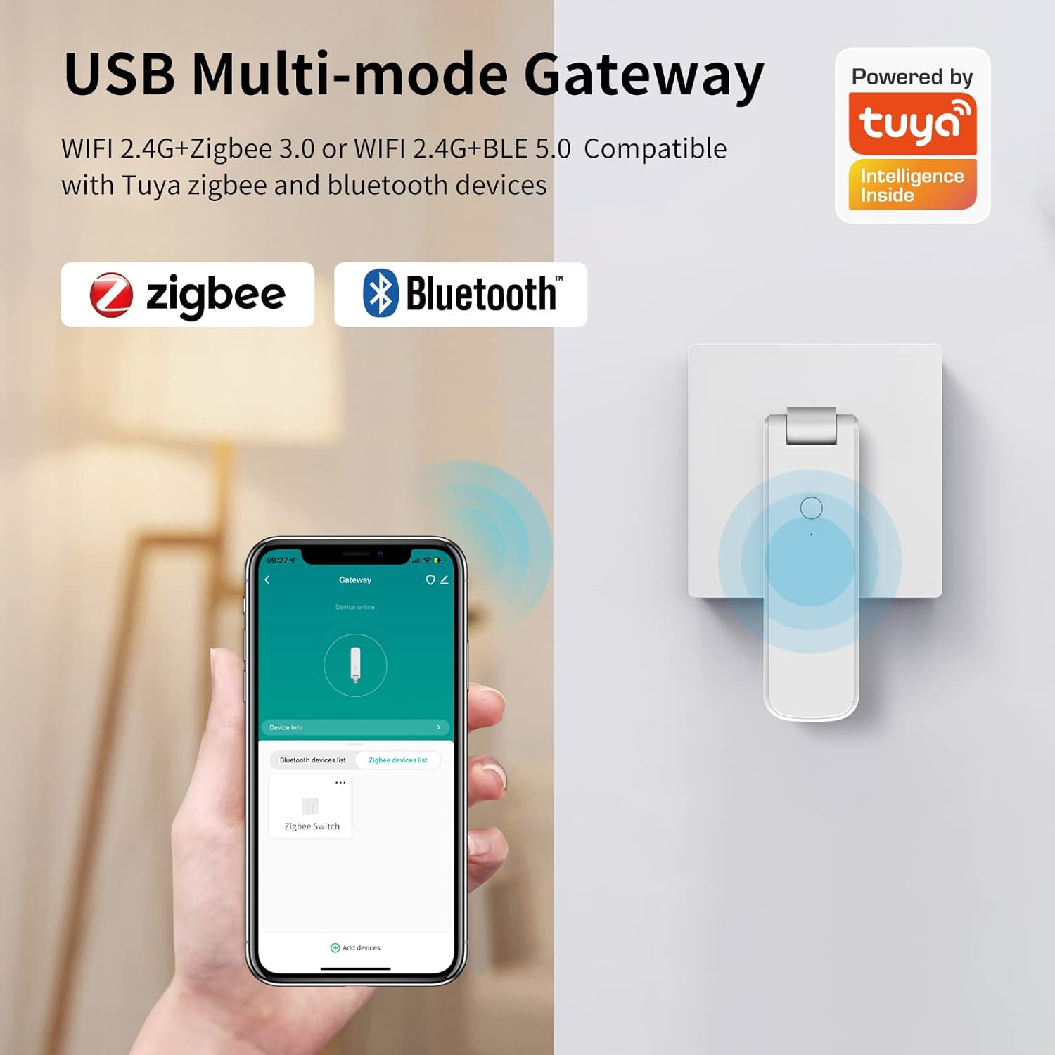 eMylo Zigbee Hub - Smart Home Devices eMylo Zigbee Hub - Smart Home Devices