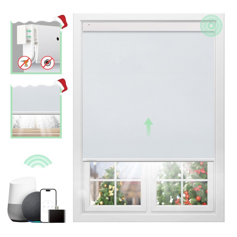 DONGFXK Motorized Roller Blinds - Smart Home Devices